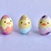 Floral Spring/easter Chick in Eggs - Etsy