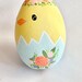 Floral Spring/easter Chick in Eggs - Etsy