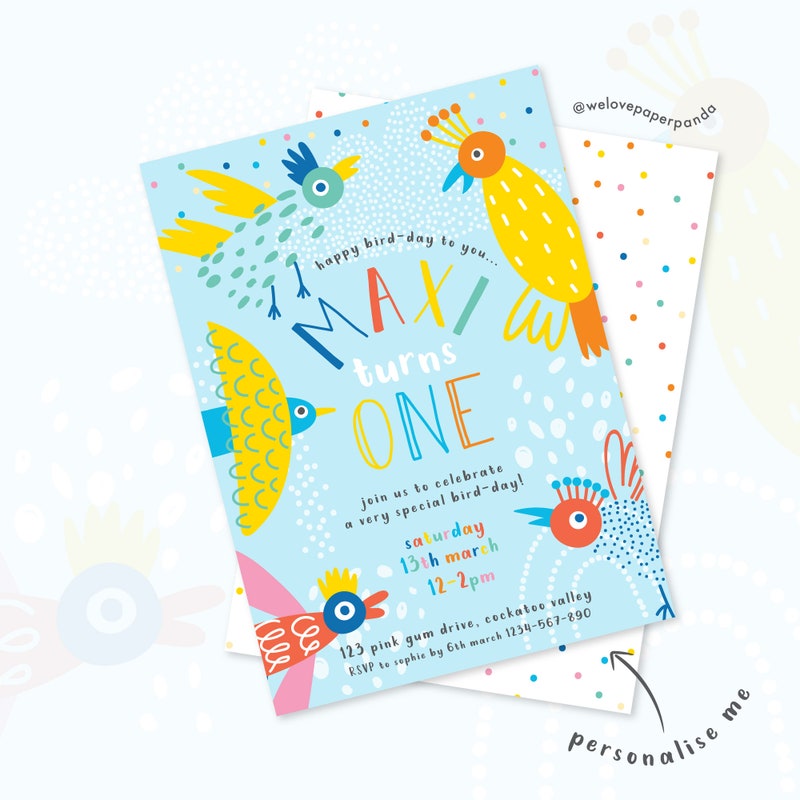 Bird Theme Birthday - Etsy