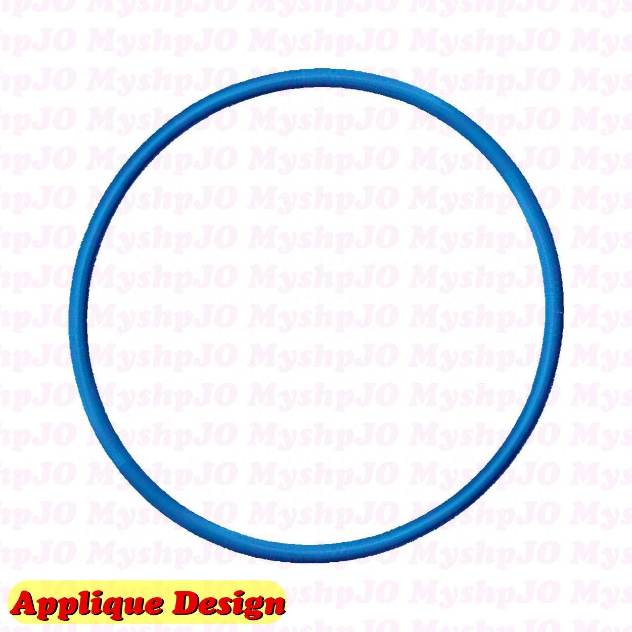 Circle Applique Embroidery Design INSTANT DOWNLOAD - Etsy