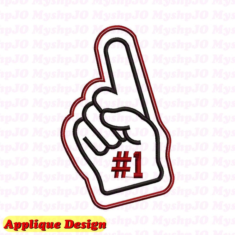 Number 1 Foam Finger - Etsy