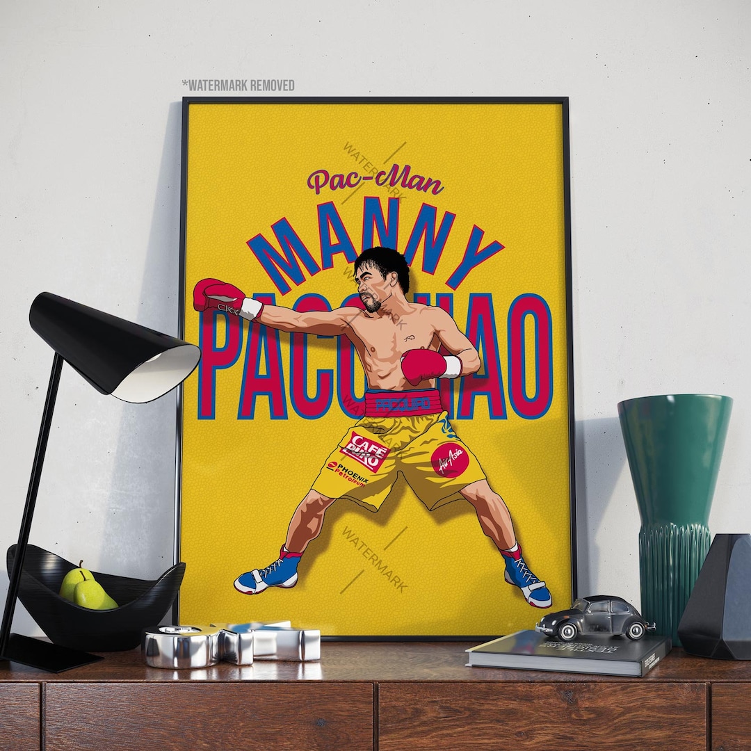 Manny Pacquiao Poster Boxing Poster Print Gym Bedroom - Etsy