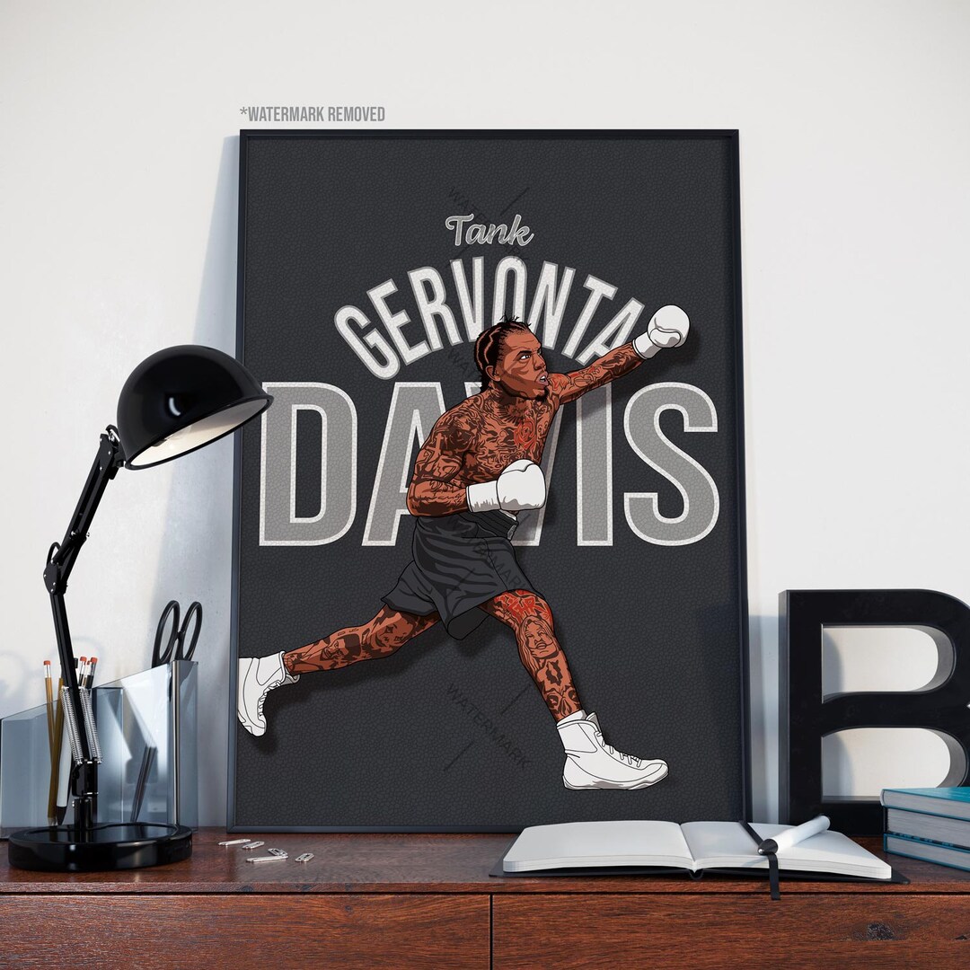 Gervonta Davis Poster Tank Davis Boxing Print Boxing Gym - Etsy UK