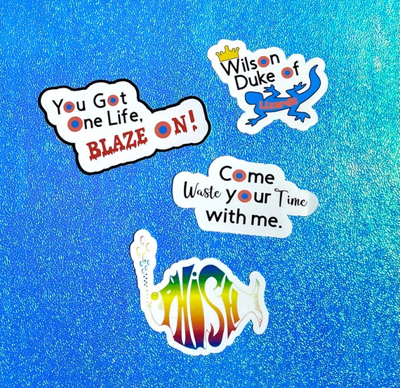 Phish Decal Bundle4 Phish Stickers 1 Phish Rainbow Sticker - Etsy