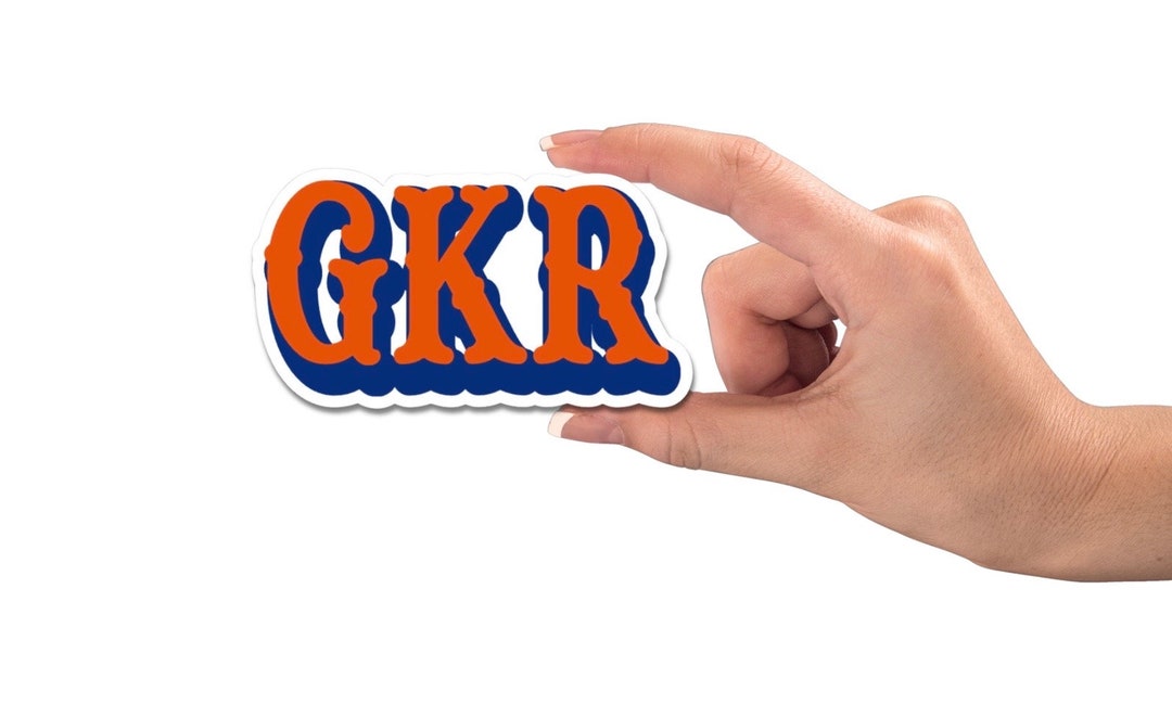 Gary Keith Ron, GKR Sticker, NY Baseball Broadcasters, Vinyl, Laminated ...