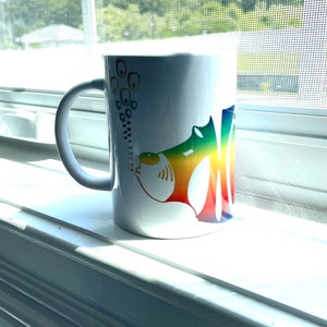 Phish Logo Coffee Mug|rainbow Phish Coffee Mug|ceramic 15oz|rainbow ...