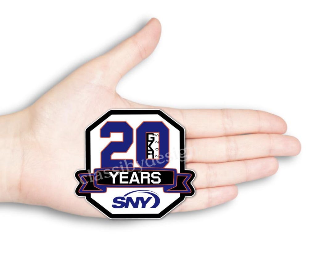 Mets Gary Keith Ron Commemorative Decal, Mets Broadcasters, 20 Yrs ...
