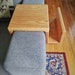 Couch Arm Rest Table With Magazine Stand Wood Armrest Table, Arm Tray ...