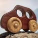 Green Pea Toyz "wombat Wagon" - Wooden Car (handmade Pretend Play Motor ...