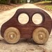 Green Pea Toyz "wombat Wagon" - Wooden Car (handmade Pretend Play Motor ...