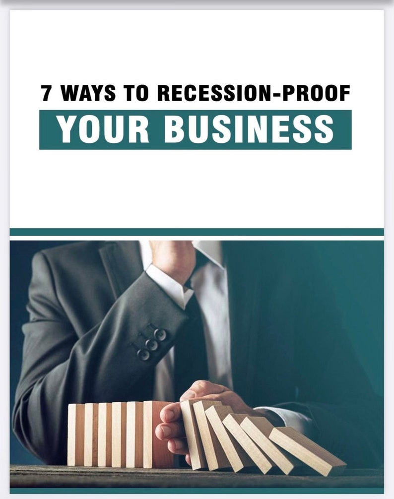 7 Ways to Recession -proof of Business-ebook - Etsy