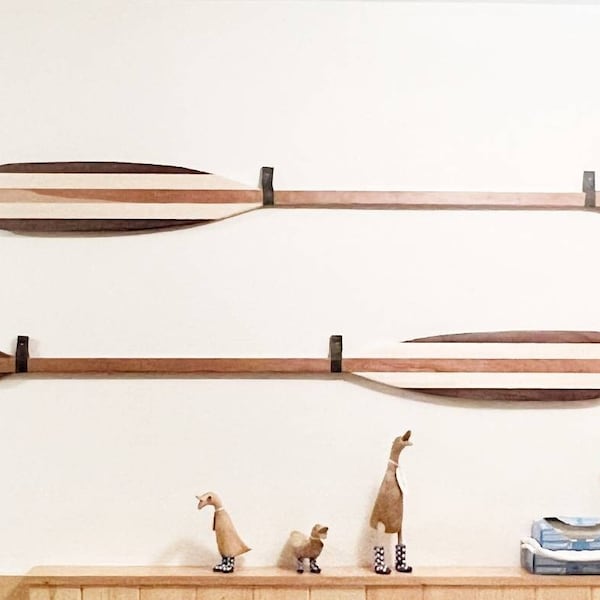 Wooden Oars - Etsy
