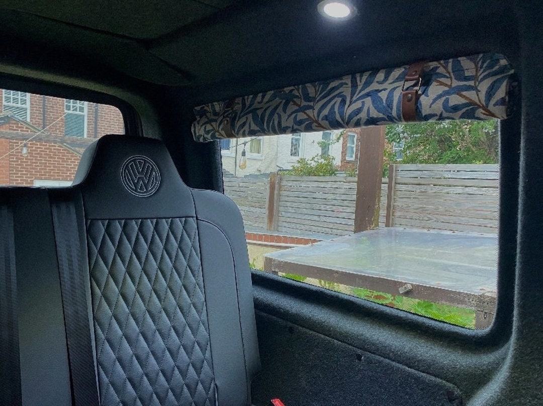 Leather Camper Travel Trailer Roll up Blind Holder Strap, Caravan Blind ...