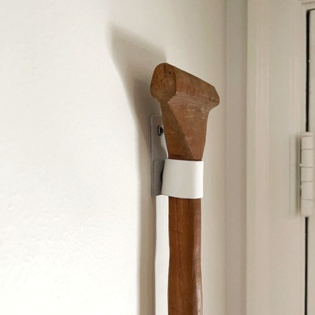 Leather Vertical Paddle Display Hanger, Canoe Row Hook, Wall Hanging ...