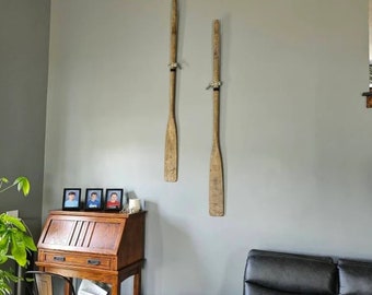 Leather Vertical Oar Display Hanger, Canoe Paddle Storage, Stand,row ...