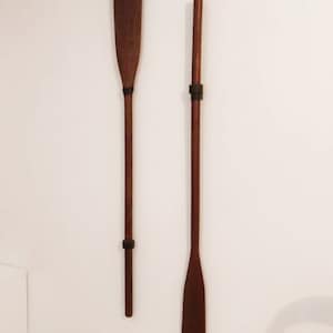 Leather Vertical Oar Display Hanger, Canoe Paddle Storage, Stand,row ...