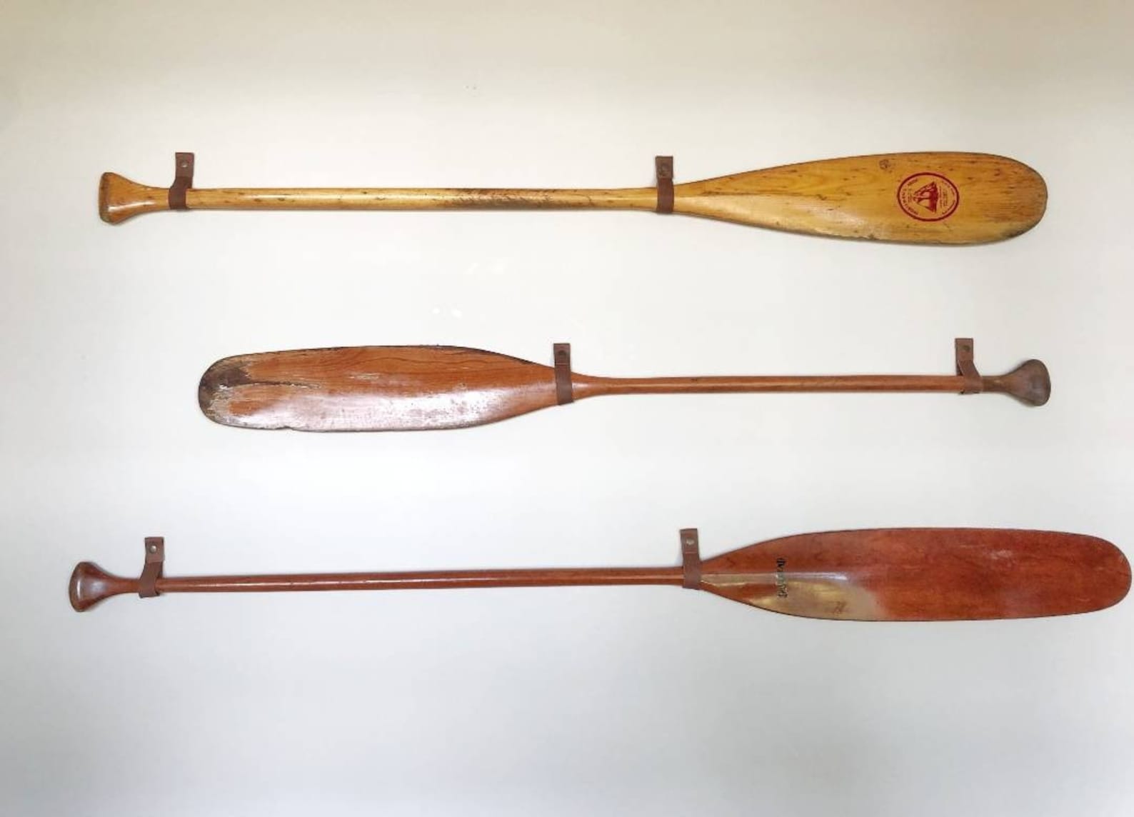 Leather Paddle Display Hanger Canoe Row Hook Wall Hanging - Etsy