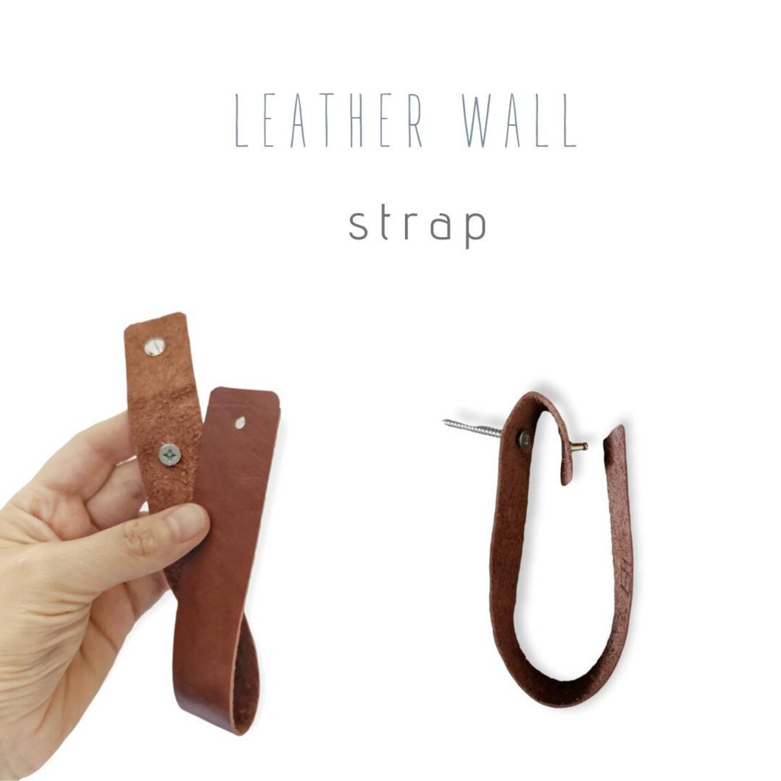 Leather Roll up Blind Holder Strap Bambo Blinds Curtains - Etsy