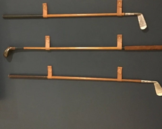 Golf Club x Cross Design Wall Mount Bracket qty. 2 - Etsy