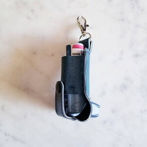 Glitter Jelly Solid Color Black Back Inhaler Holder, Inhaler Case ...