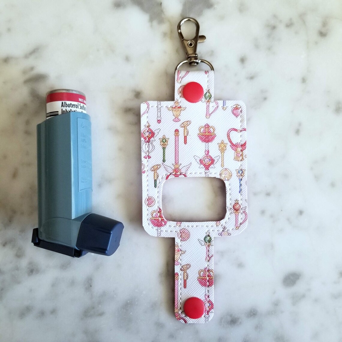 SMW Inhaler holder Inhaler Case Inhaler Keychain | Etsy