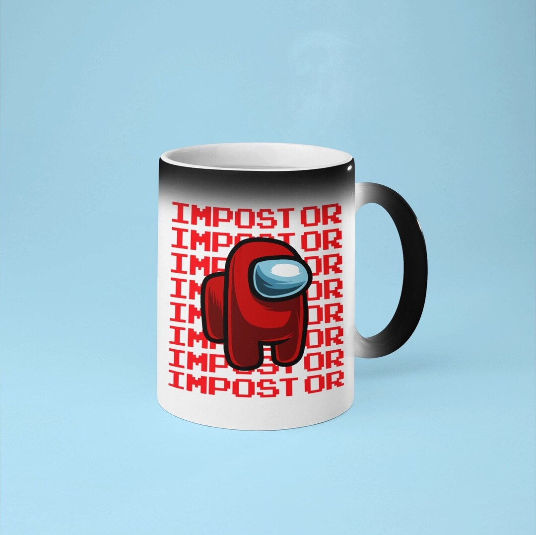 Impostor Mug, Magic Morph Mug, Funny Gift, Prank Mug, Sus Mug - Etsy