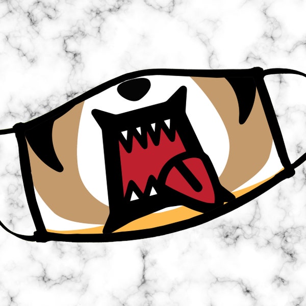 Funny Face Mask - Etsy