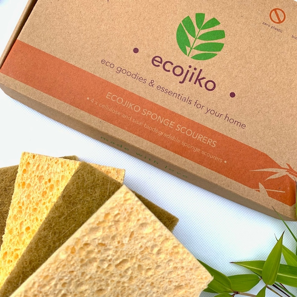 Natural Kitchen Sponge - Etsy