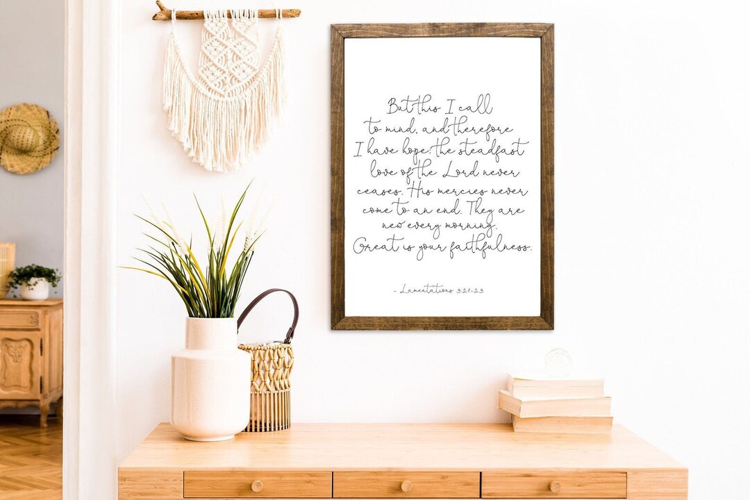 Bible Verse Signs Scripture Sign Christian Sign Wood Sign Bible Verse ...