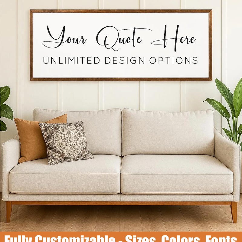 Long Wooden Sign Words - Etsy