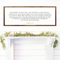 James 1:2-3 Bible Verse Wall Art | Printable Scripture Print ...
