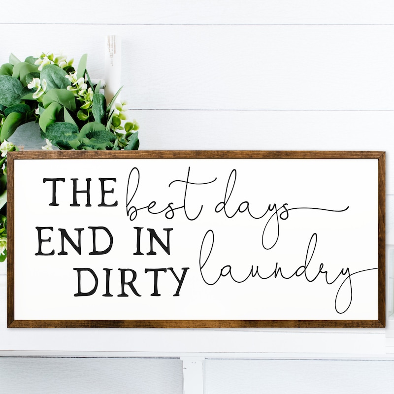 Laundry Room Signs - Etsy