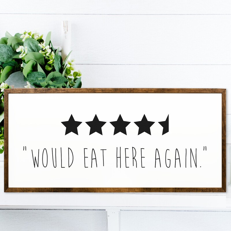 Eat Kitchen Sign - Etsy