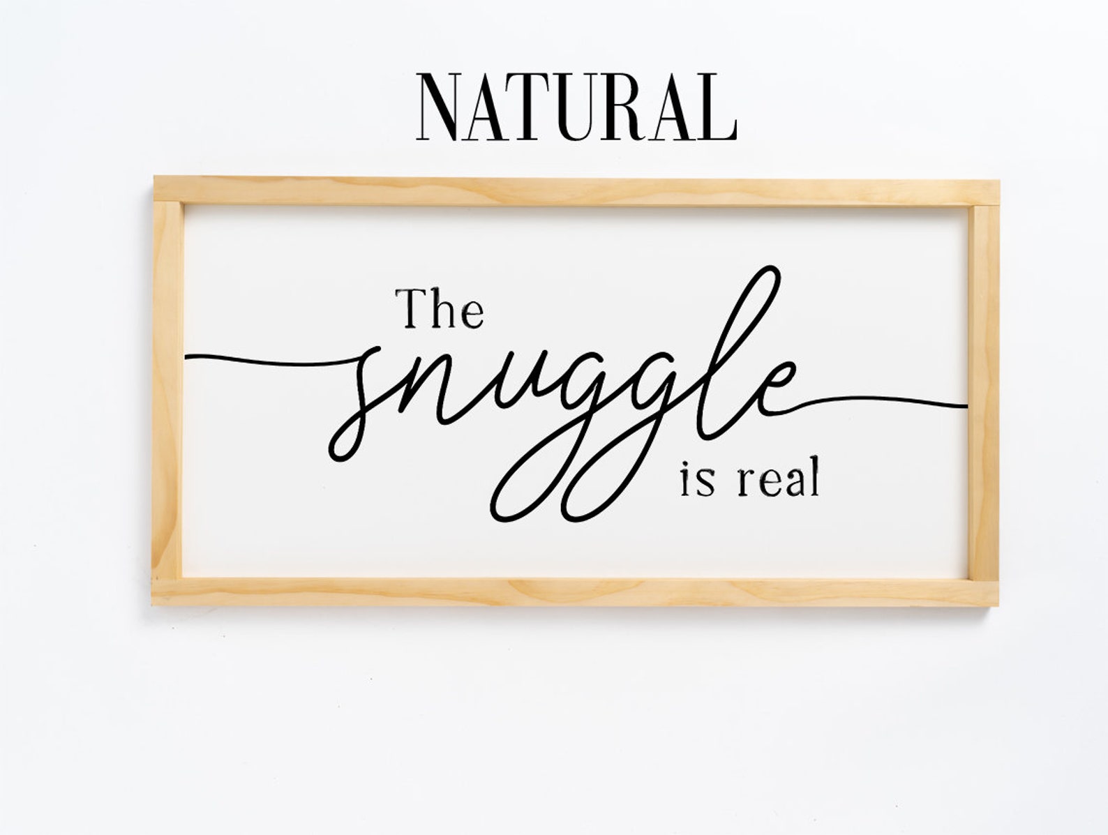 The Snuggle is Real, Cozy Bedroom Sign - Etsy