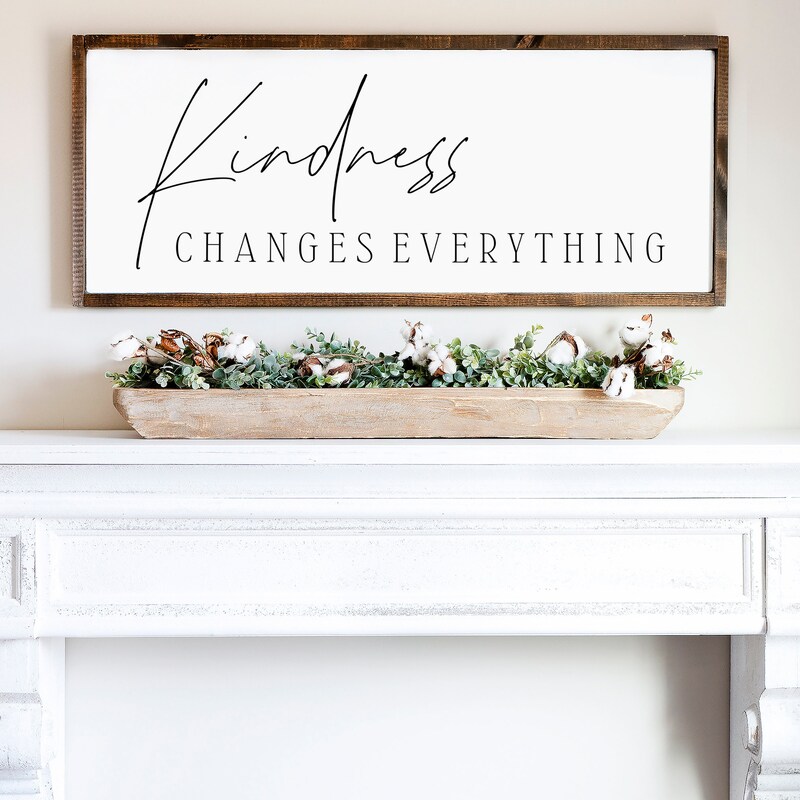 Kindness Sign - Etsy