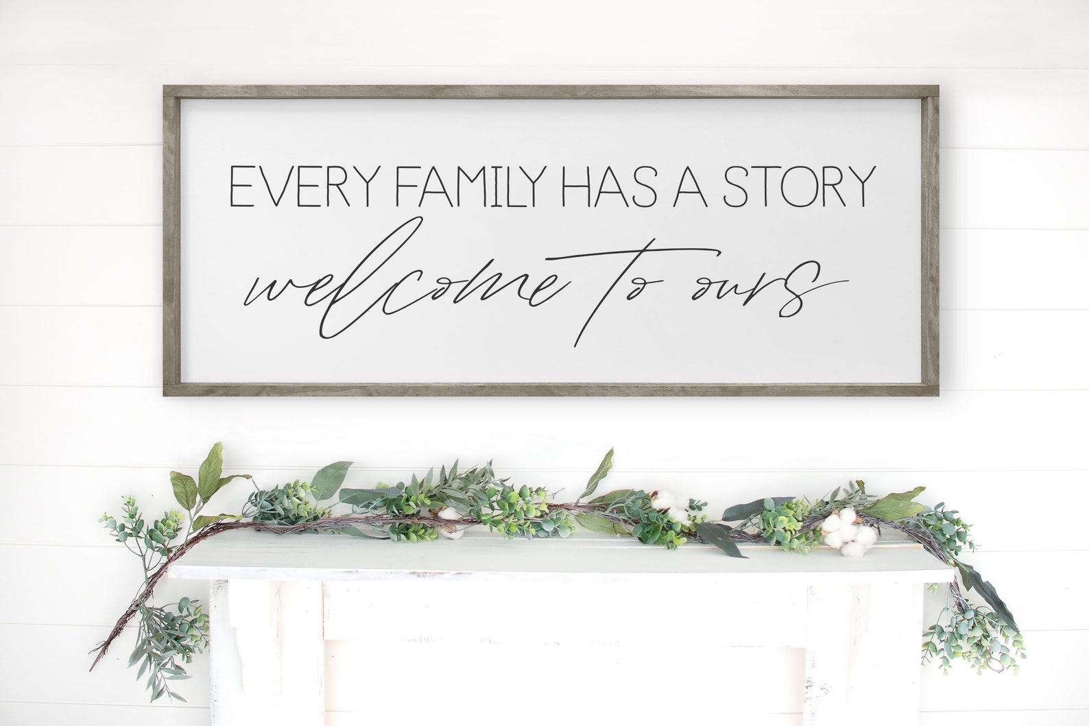 Family Sign Wood Signs for Home Decor Every Family Has A - Etsy