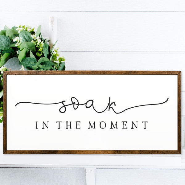 Soak Sign - Etsy