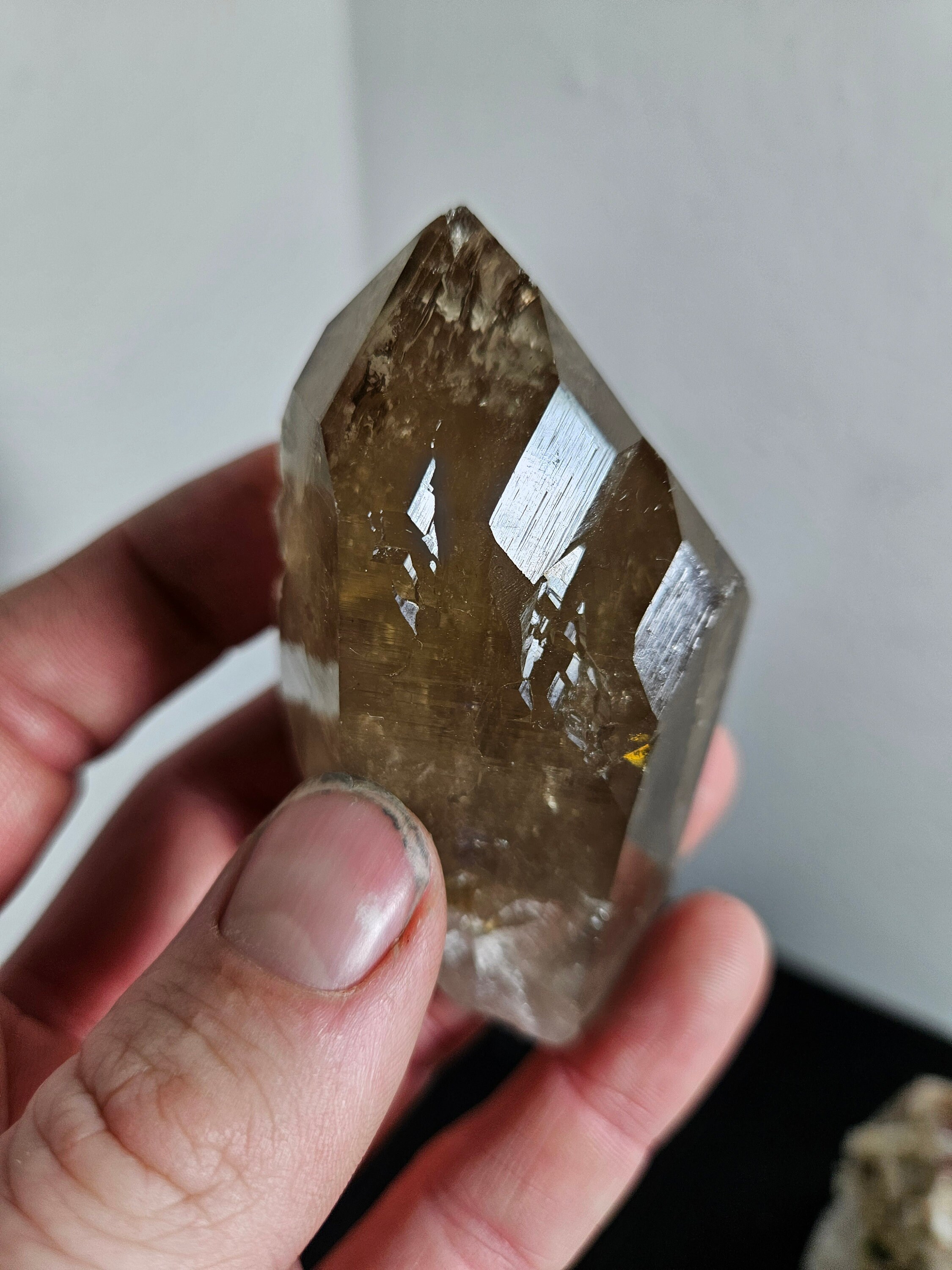 Genuine Citrine Crystal A Grade Point Rough Natural Gemstone From ...