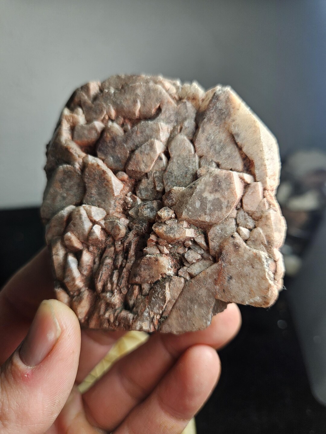 Red Elestial Quartz Crystal From Colorado U.S.A. Ethically Sourced Hand ...