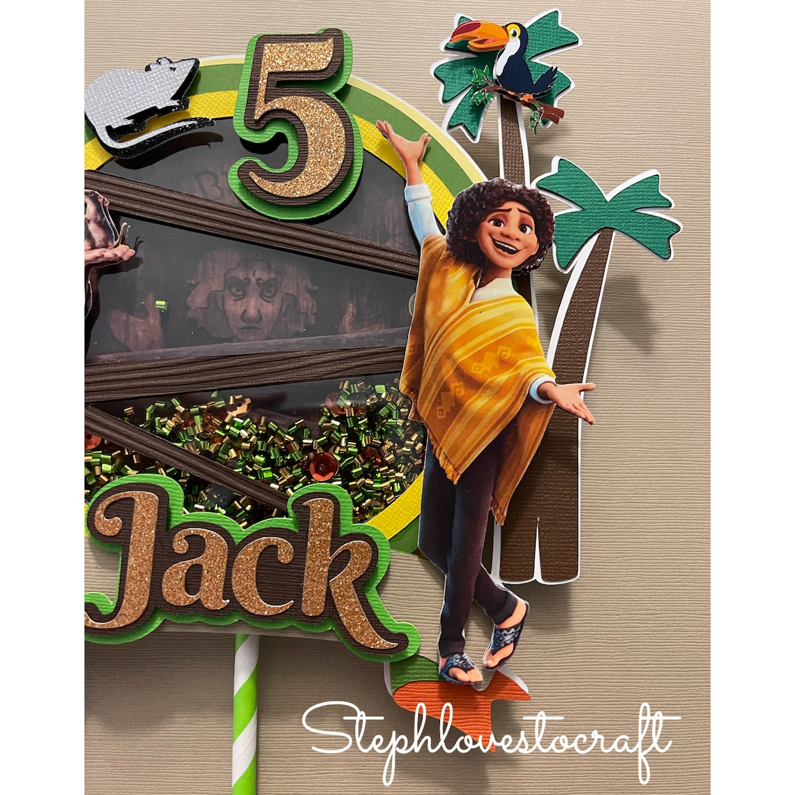 Encanto Inspired Cake Topper Bruno Cake Topper Camilo Cake - Etsy