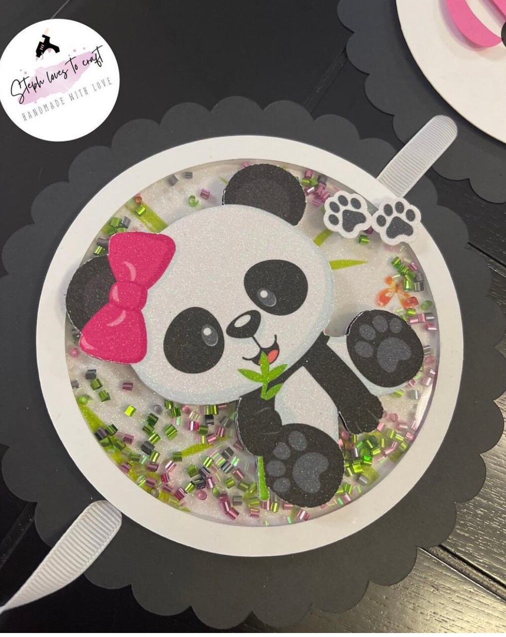 Panda Cake Topper | Etsy