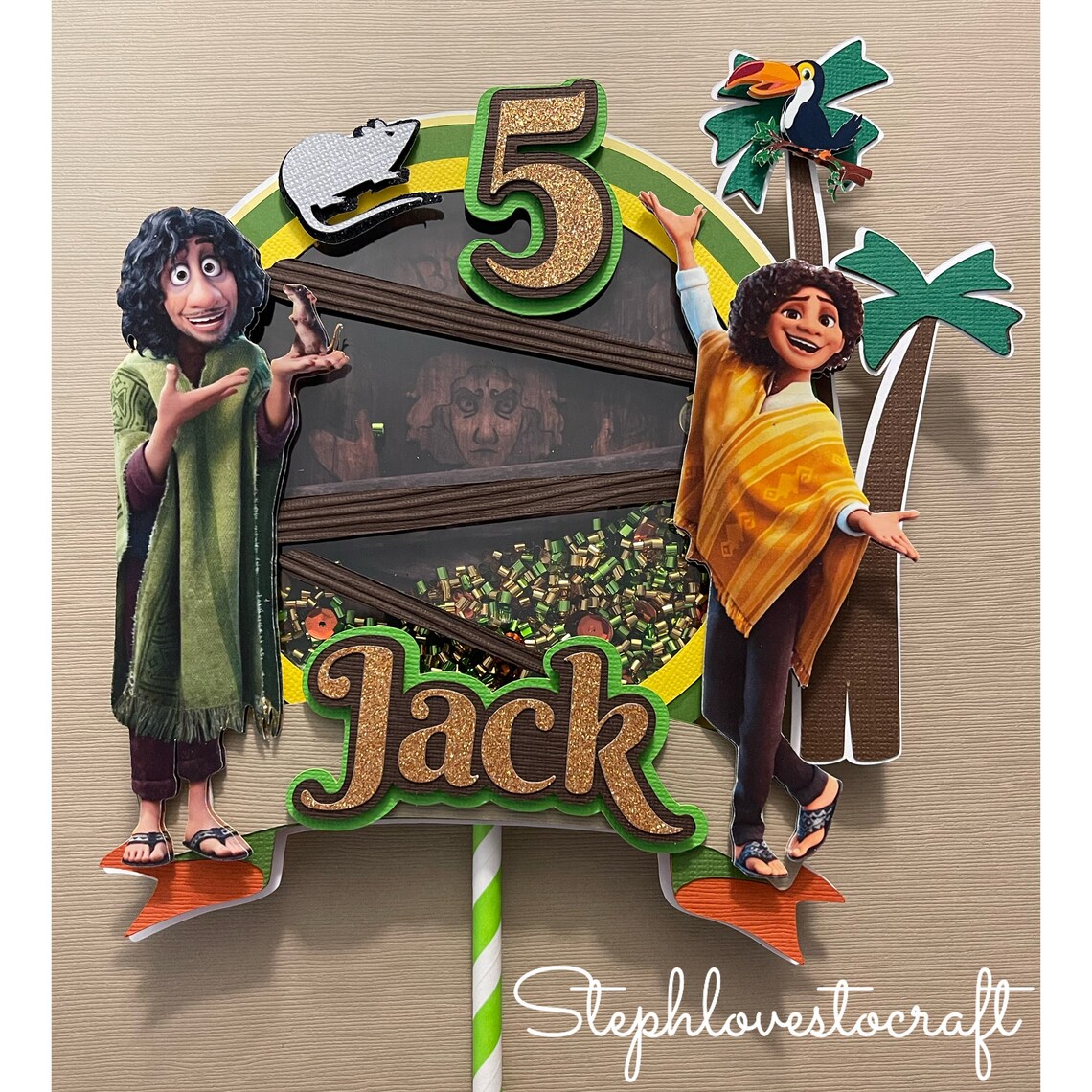 Encanto Inspired Cake Topper Bruno Cake Topper Camilo Cake - Etsy