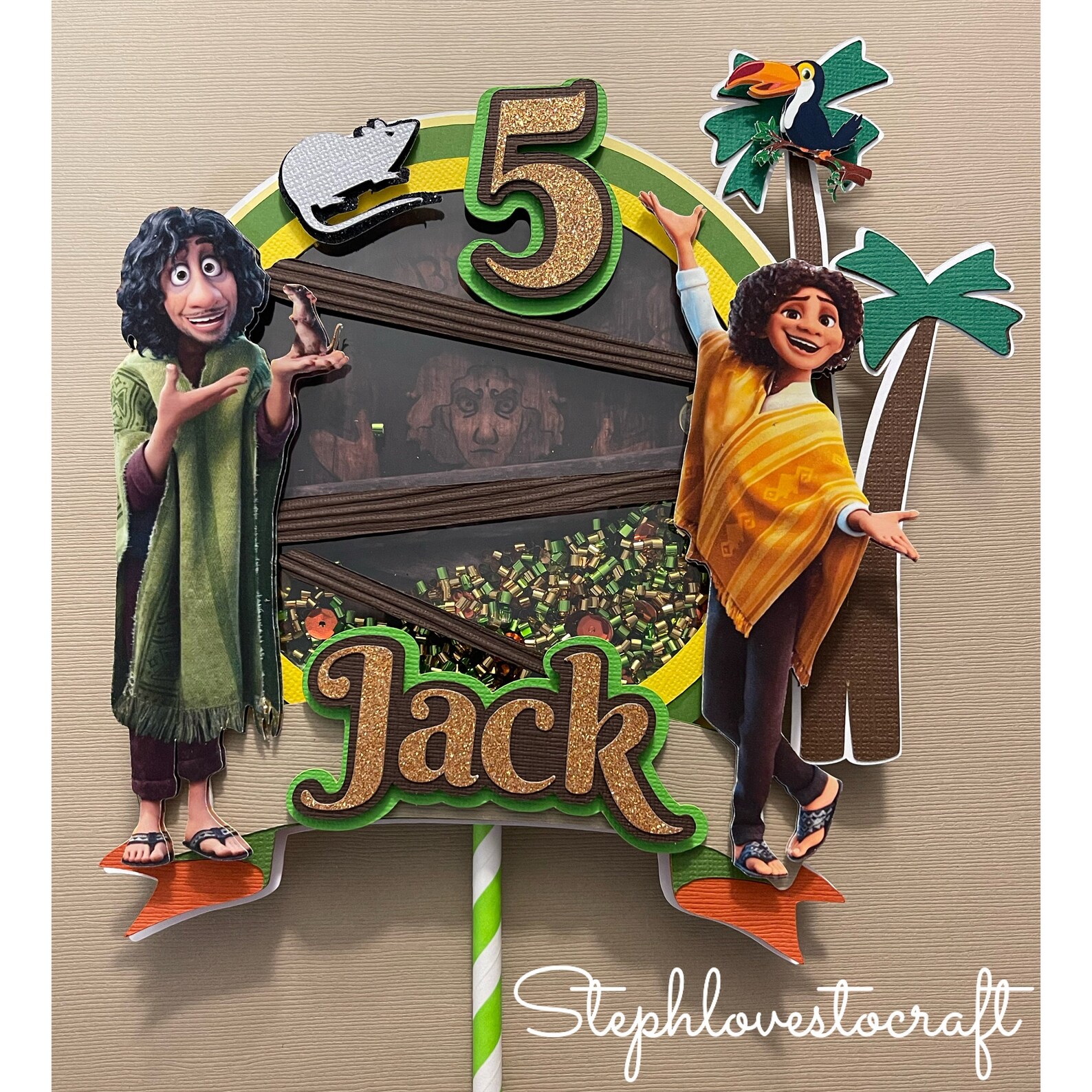 Encanto Inspired Cake Topper Bruno Cake Topper Camilo Cake - Etsy