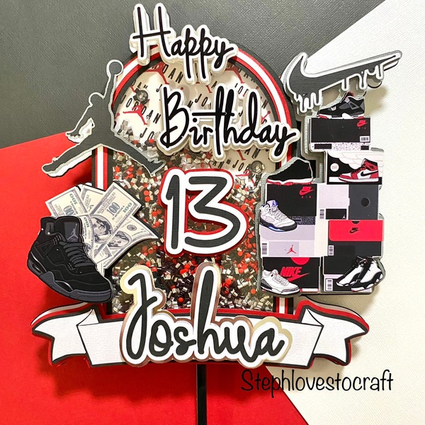 Jordan Cake Topper - Etsy