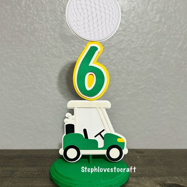 Golf Table Decor - Etsy