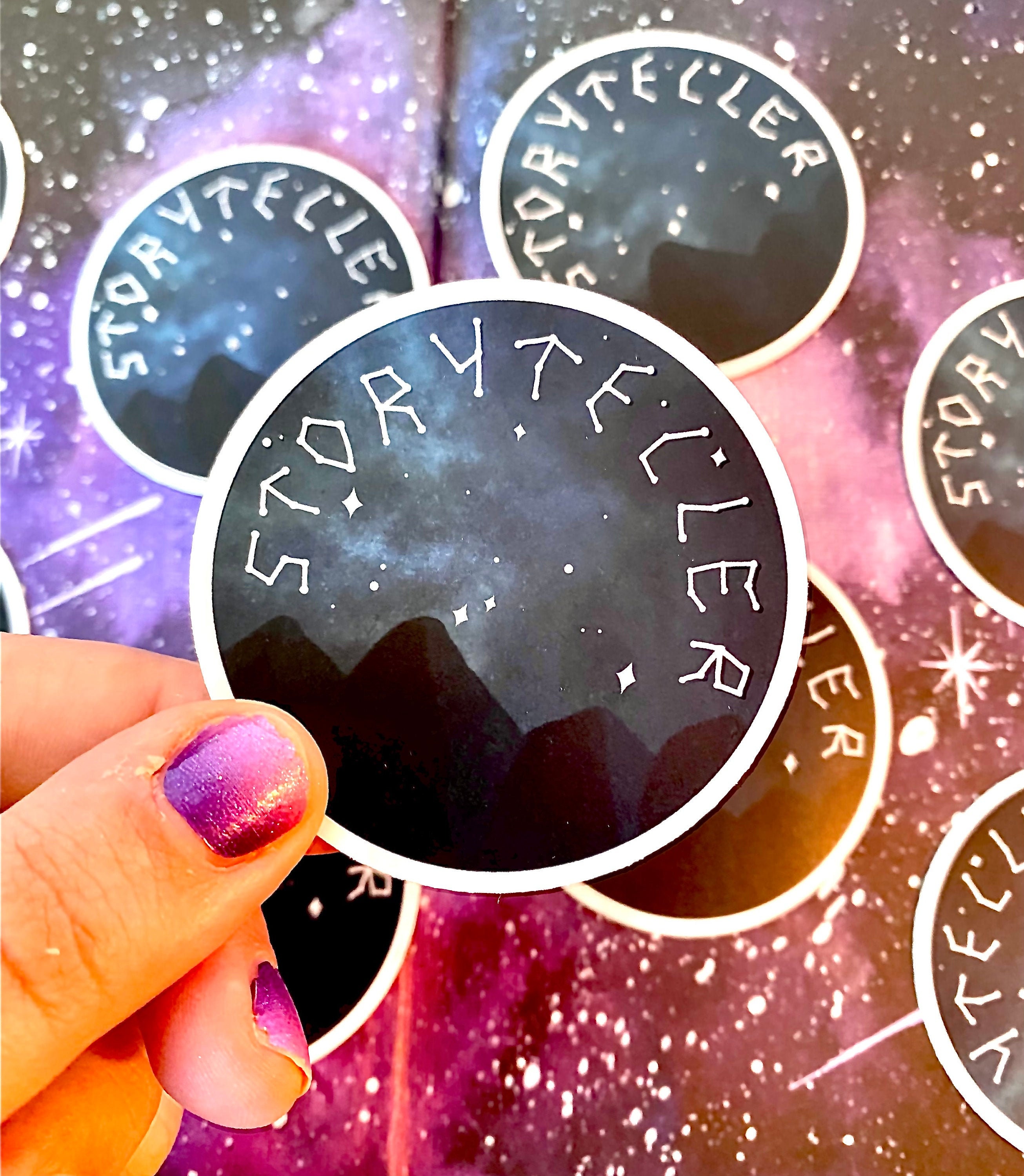 Storyteller Sticker/ Writing Sticker/ Writer Sticker/ Author - Etsy UK