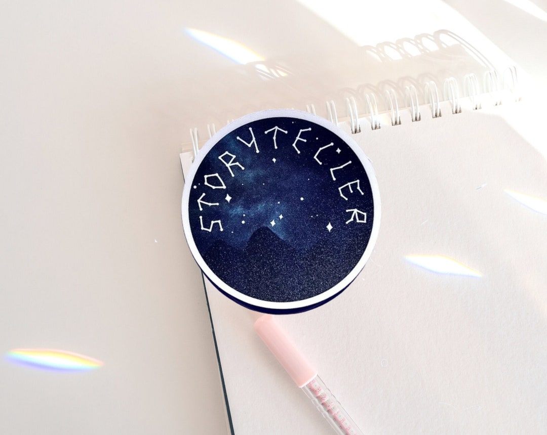 Storyteller Sticker/ Writing Sticker/ Writer Sticker/ Author - Etsy UK