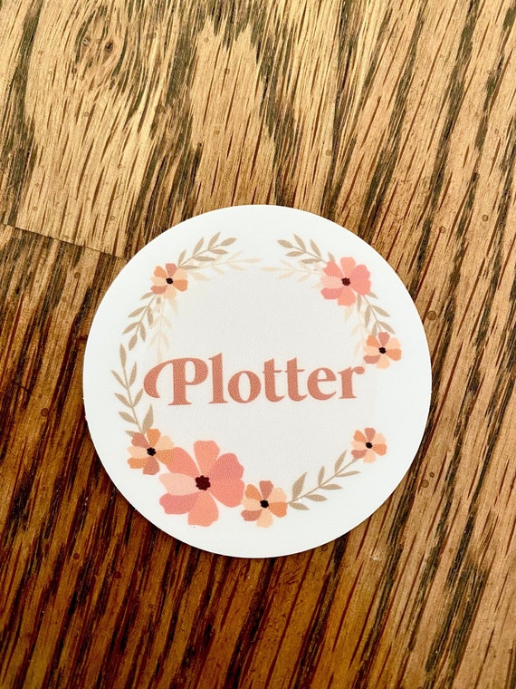 Plotter Sticker/writing Sticker/ Writer Sticker/ Author - Etsy