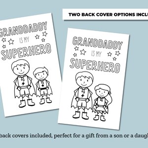 All About Granddaddy Printable Book for Father's Day, Perfect Father's ...