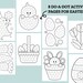 Easter Do-a-dot Activity Pages, Perfect for Toddler Activity, Dot ...